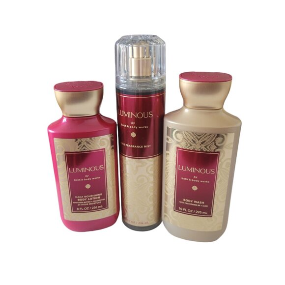 Bath & Body Works | Bath & Body | Bath Body Works Luminous Set Fine ...